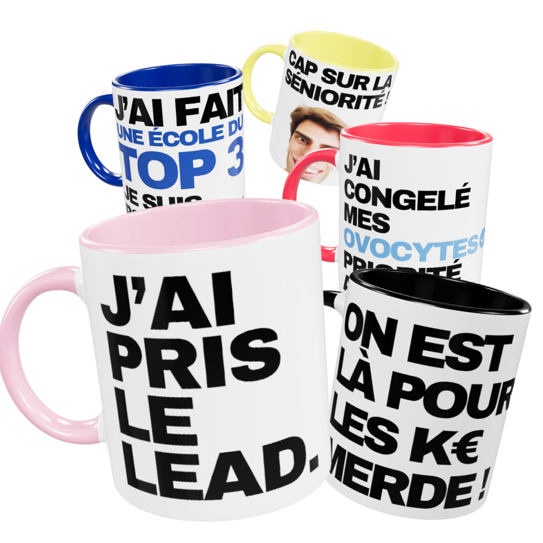 Mug Assertif - Gamme couleurs statutaires – Galansire Successtore